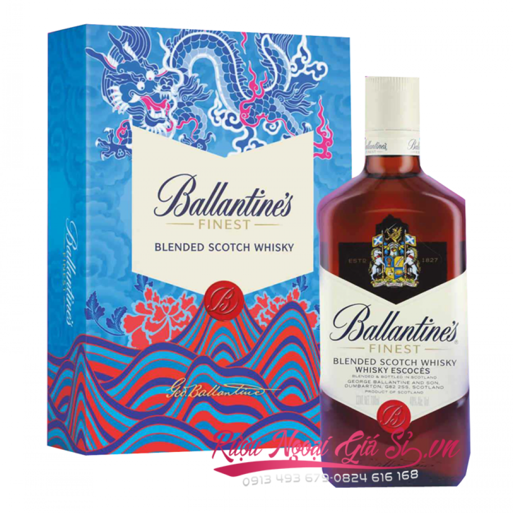 Balantine's Finest Hộp quà Tết 2021 | Rượu Ngoại Giá Sỉ