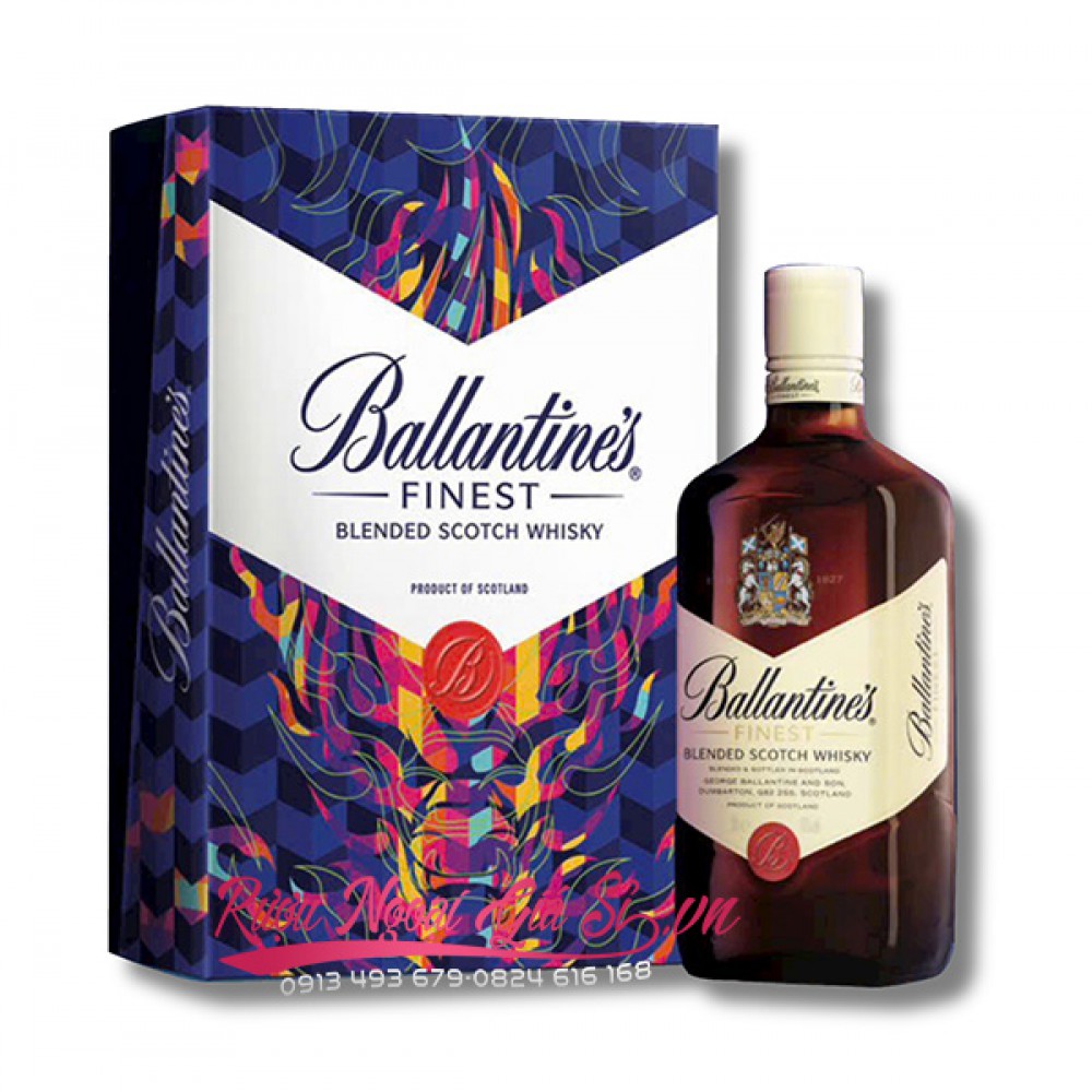 Ballantine's Finest Hộp quà Tết 2024 | Rượu Ngoại Giá Giá Sỉ