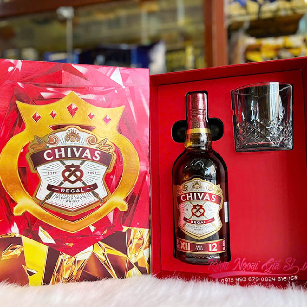 Rượu Chivas 12 Năm Hộp Quà Tết 2025 | Rượu Ngoại Giá Sỉ
