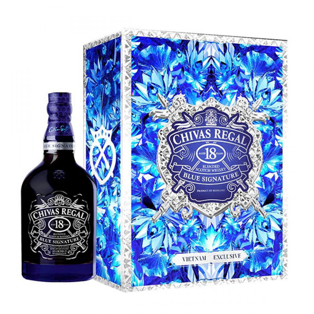 Rượu Chivas 18 Blue Signature Hộp Quà Tết 2026| Rượu Tết 2026