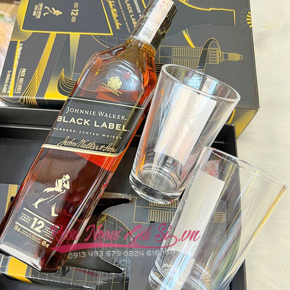 Johnnie Walker Black Label Hộp Quà Tết 2025