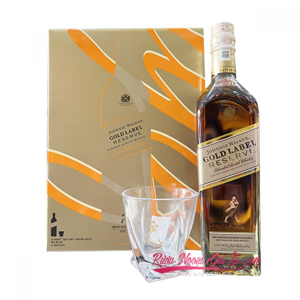 Johnnie Walker Gold Label Hộp Quà Tết 2024 | Rượu Ngoại Giá Sỉ