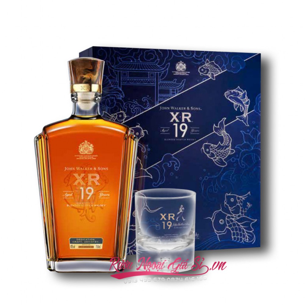Johnnie Walker XR 19 Năm Hộp Quà Tết 2024 | Rượu Ngoại Giá Sỉ