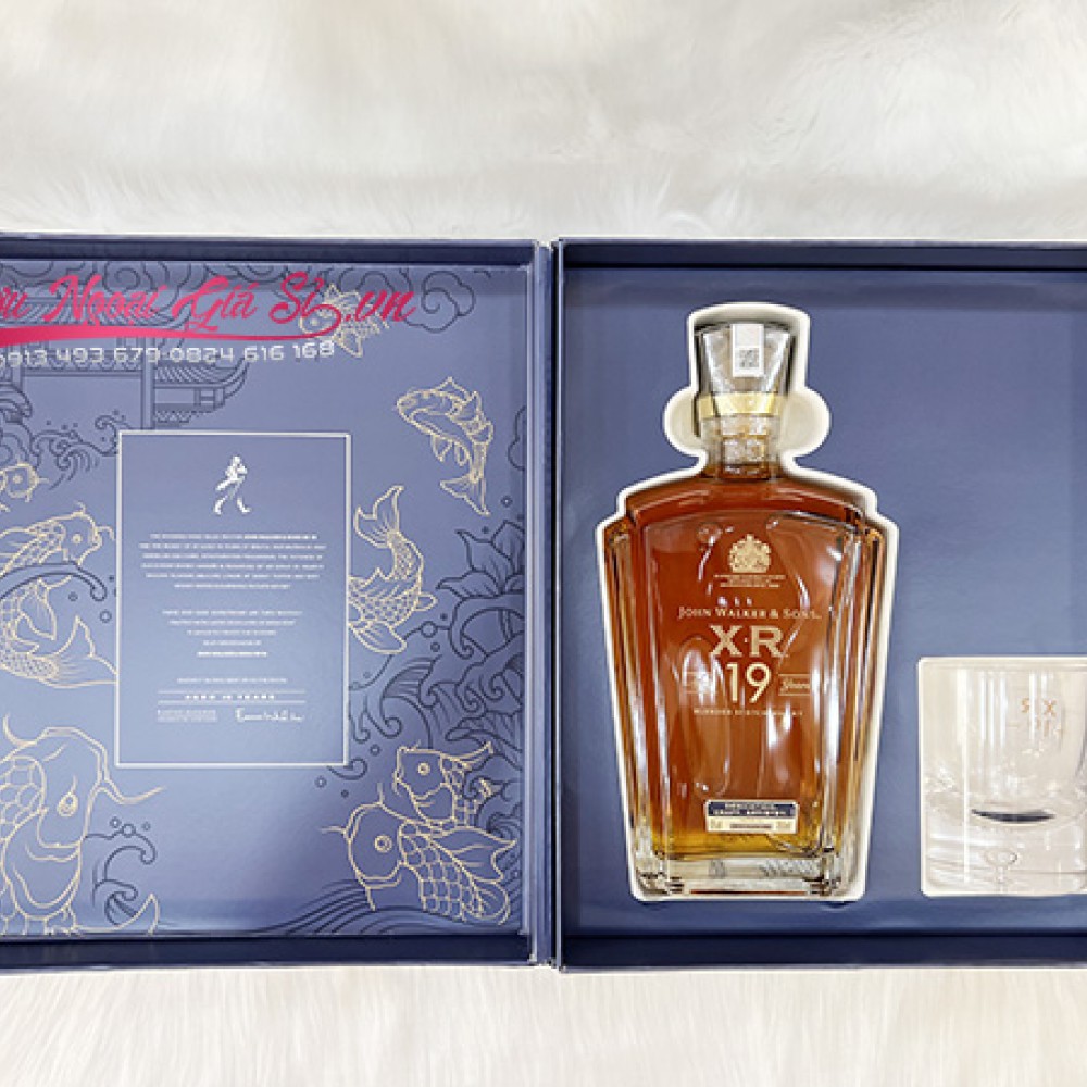 Johnnie Walker XR 19 Năm Hộp Quà Tết 2024 | Rượu Ngoại Giá Sỉ