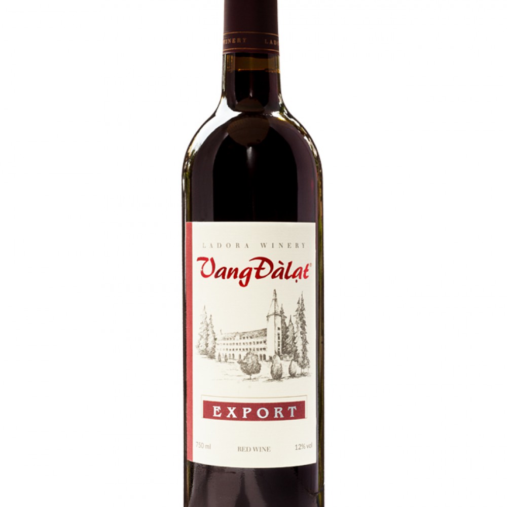 Rượu Vang Đà Lạt Export Red Wine
