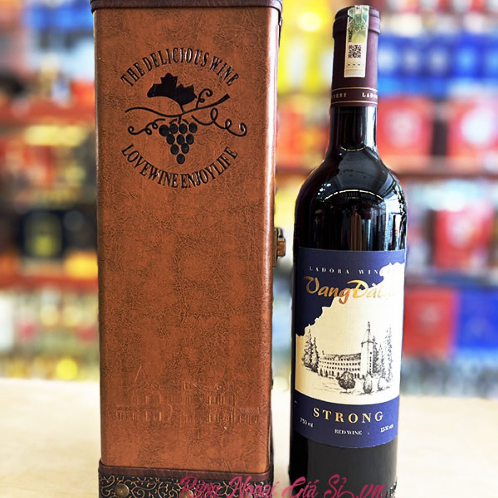 Rượu Vang Đà Lạt Strong Red Wine | Rượu Ngoại Giá Sỉ
