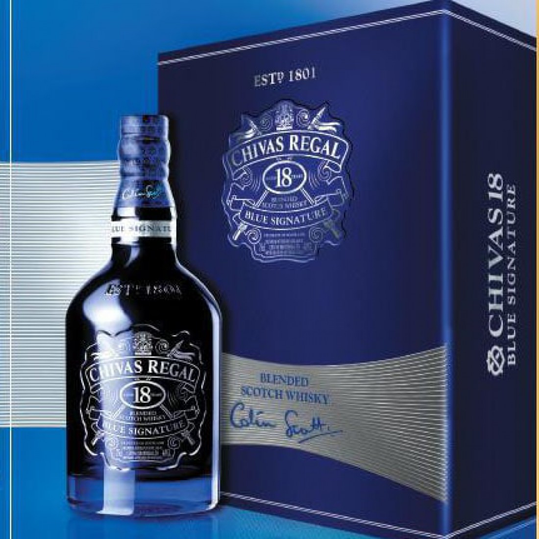 Rượu Chivas 18 năm xanh hộp quà Tết 2019 | Rượu Ngoại Giá Sỉ