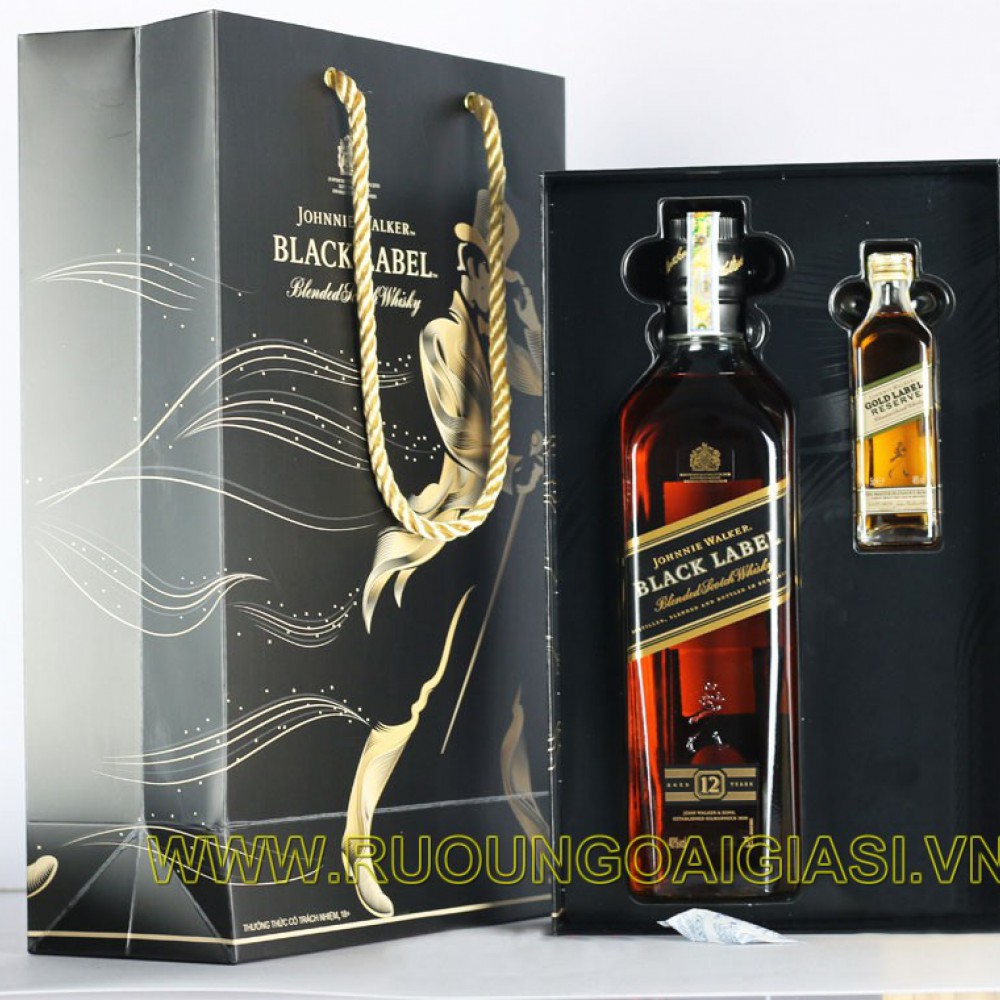Johnnie Walker black label gift box 2019