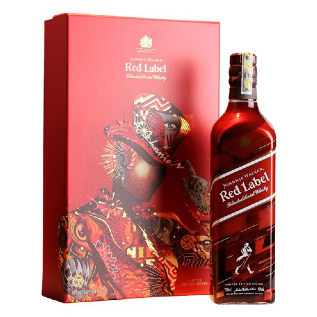 Johnnie walker Red label gift box 2018 | Rượu Ngoại Giá Sỉ